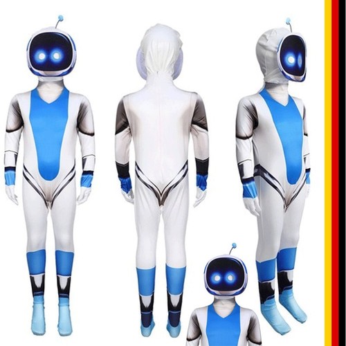 2026 Movie The Astro Bot Karneval Cosplay Costume Jumpsuit Robot With ...
