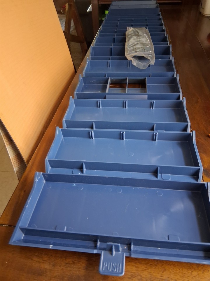 RolyKit Roll Up Organizing Storage Case Box Crafts Sewing Fish Tackle ...