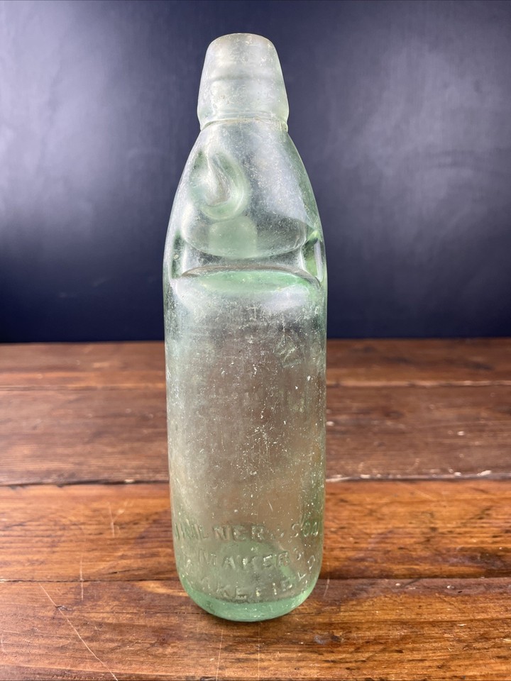 3x Vintage Codd Neck Bottles - H. Firth - E. Willett - The Dee Mineral ...