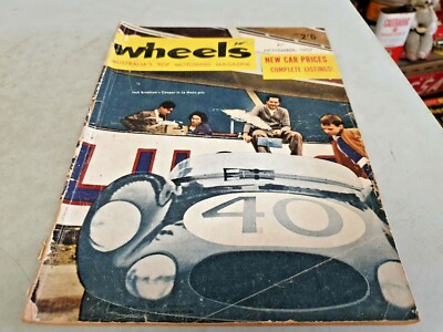 Nov 1957 WHEELS Mag Fiat MULTIPLA Goliath Austin A50 Ute Dauphine ...