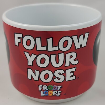 Kelloggs Froot Loops Coffee Mug Toucan Sam | eBay