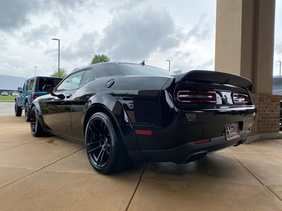 Dodge Satin Black Hellcat Wheels 20X11" SET Deep Concave CHALLENGER ...