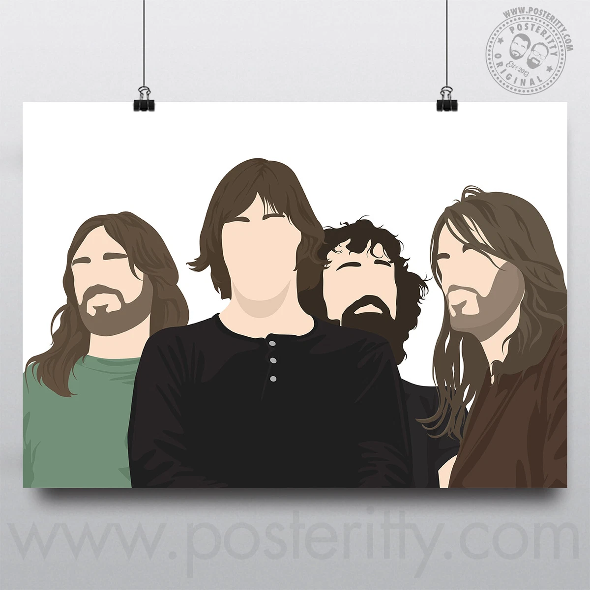 Minimalist Band Posters