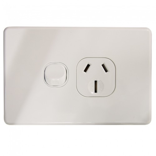 10 x SLIM - Single 15Amp Powerpoint / GPO Outlet Free Shipping | eBay ...