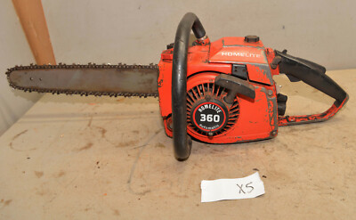 Homelite 360 automatic professional chainsaw collectible big logging ...