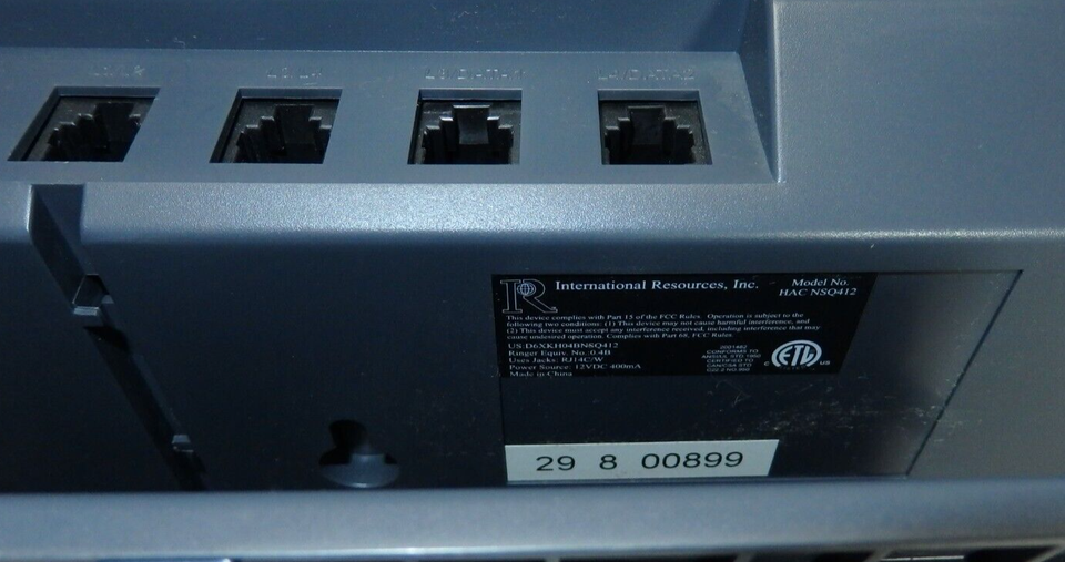 Qwest 4 Line Business Phone HAC NSQ412-PREOWNED-TESTED | eBay