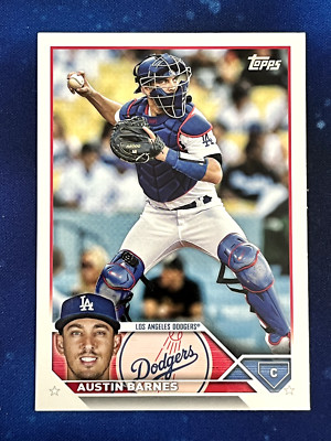 2023 Topps #588 Austin Barnes Los Angeles Dodgers | eBay