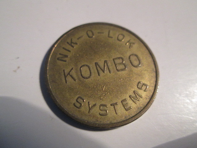 Nik-O-Lock KOMBO Systems Token/coin | eBay