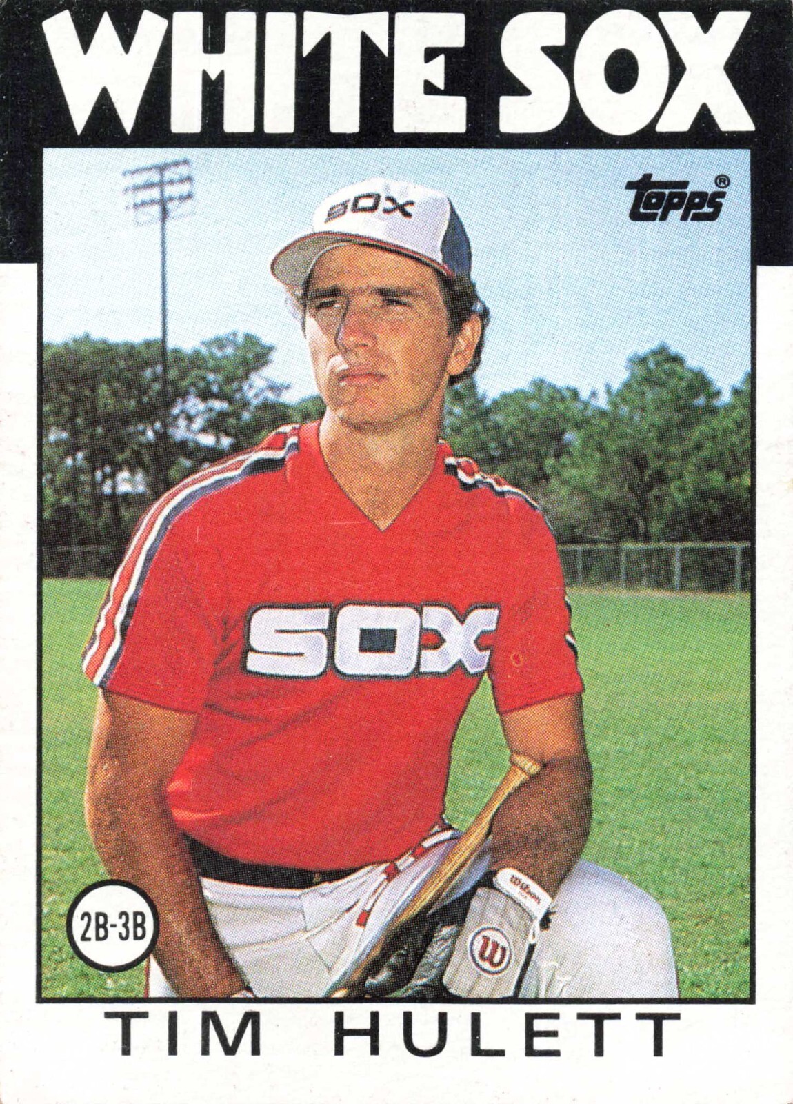 Tim Hulett Chicago White Sox 1986 Topps Baseball Card #724 | eBay