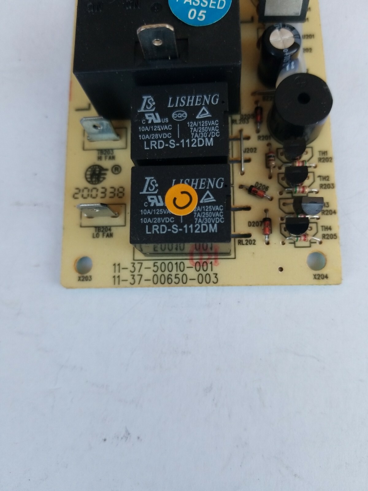 AIR CONDITIONER HVAC CONTROL BOARD E123995 11-37-50010-001 11-37-00650 ...