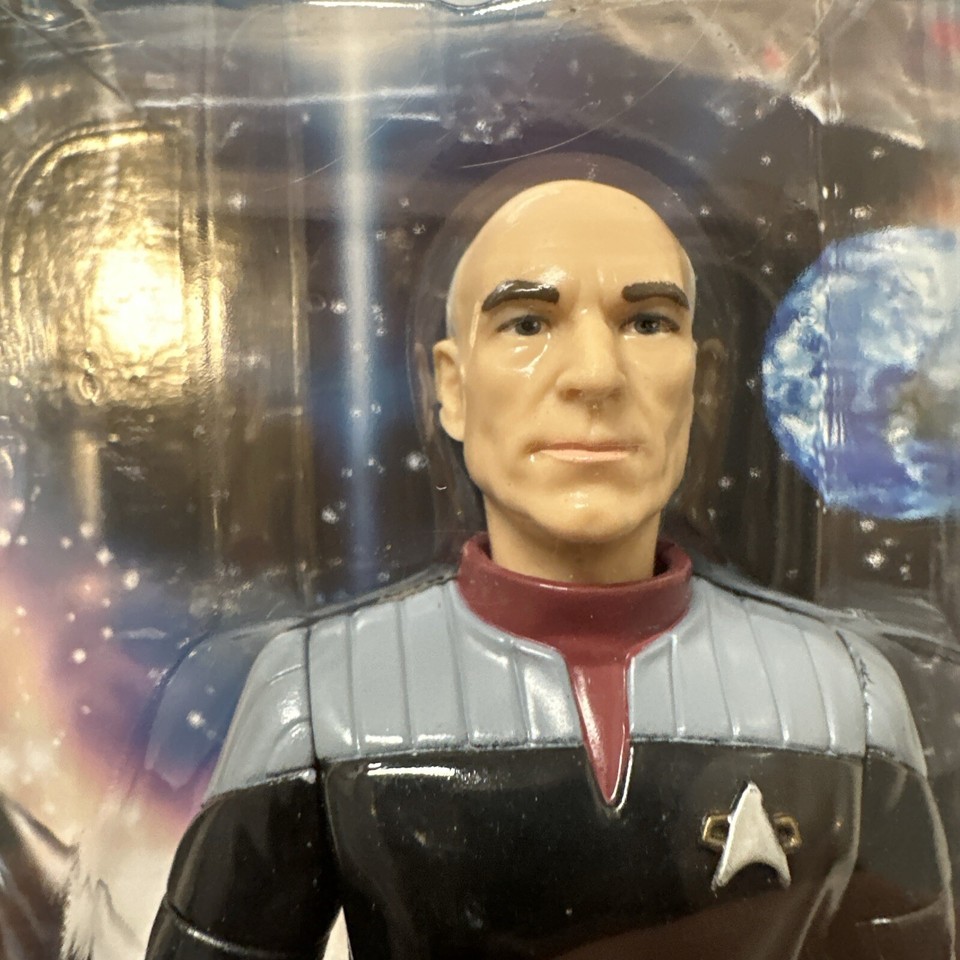 Star Trek First Contact Jean-Luc Picard Action Figure (Playmates, 1996 ...