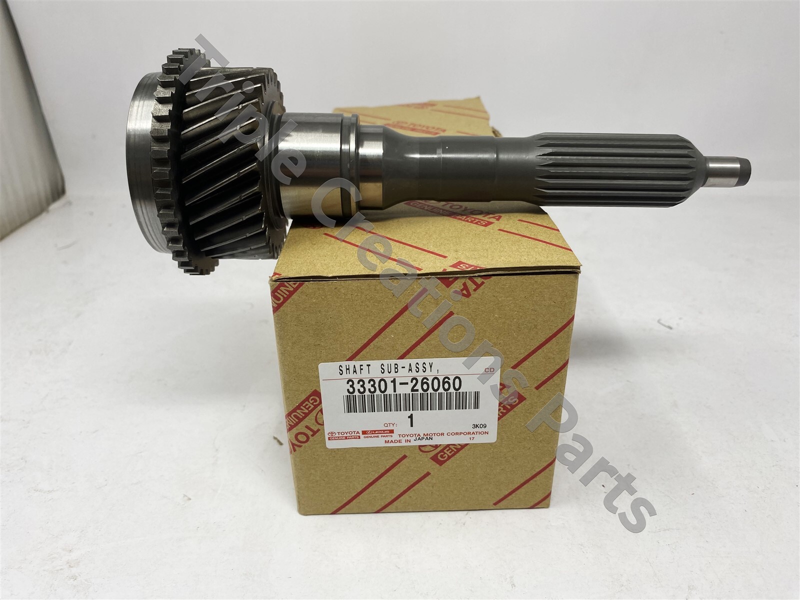 TOYOTA GENUINE 3330126060 SHAFT SUB-ASSY 33301-26060 | eBay