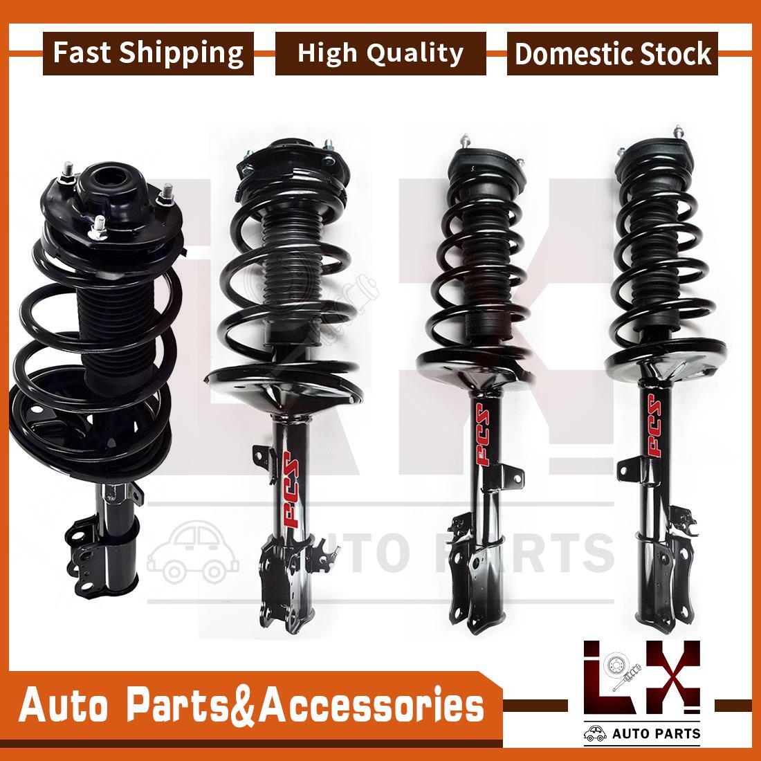 4 FCS Front Rear Strut w/Coil Spring Fits Lexus RX300 1999 2000 2001 ...