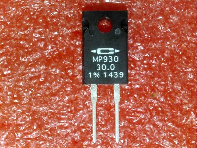 CADDOCK MP930-30.0-1% THICK POWER FILM THROUGH HOLE 30 OHM 30 WATTS 1% ...