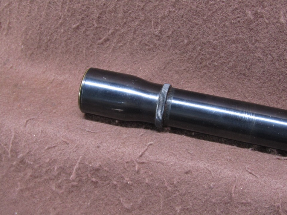 Weaver K2.5 Fixed 2.5x Power Rifle Scope T-Post Reticle 1" Tube 10 3/8 ...