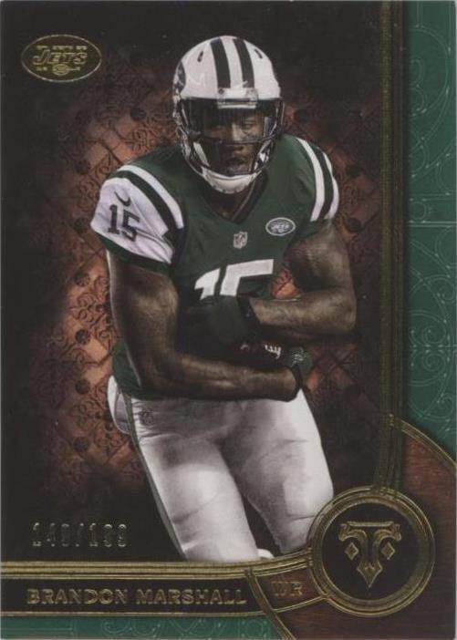 2015 Topps Triple Threads - Brandon Marshall #46 Emerald /199 for sale ...