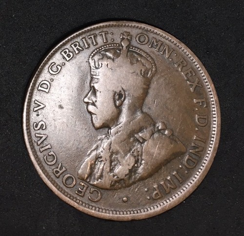 1911 Australin Penny George V First Coins Minted In OZ very Collectable ...