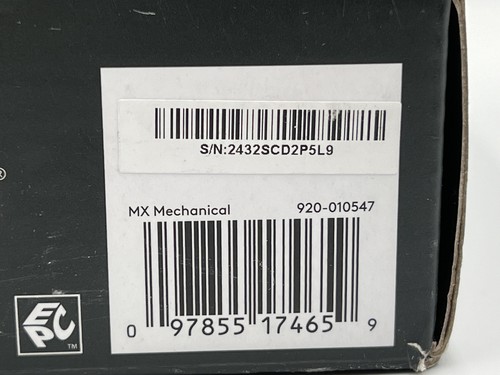 Logitech MX Mechanical YR0082 Wireless Illuminated Keyboard Graphite ...