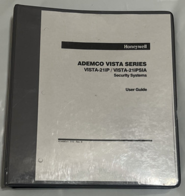 Control Panels & Keypads - Ademco Vista