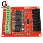 Four Channel 4 Route MOSFET Button IRF540 V2.0 MOSFET Switch Module For ...