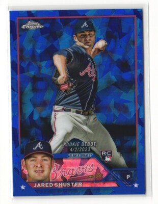 2023 Topps Chrome Sapphire Update - Jared Shuster USCS309 RC Rookie ...
