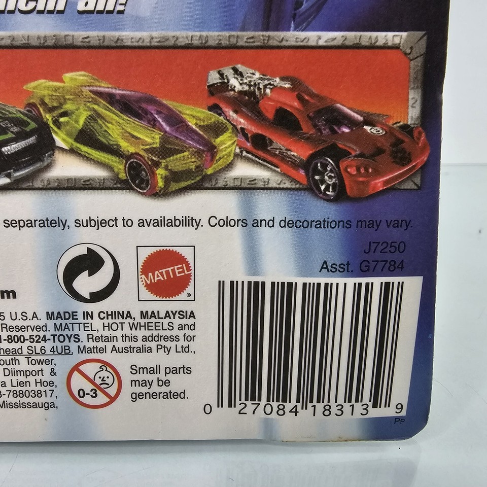Hot Wheels AcceleRacers PILEDRIVER Red Metal Maniacs AcceleCharged 2005 ...