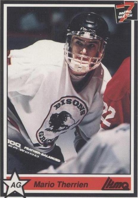 1990-91 7th Inning Sketch LHJMQ - Mario Therrien #86 (RC) for sale ...