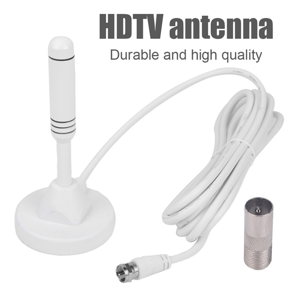 Portable Indoor Outdoor TV Aerial Freeview HD Antenna Ariel August ...