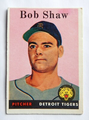 Bob Shaw #206 Topps 1958 Baseball Card (Detroit Tigers) G | eBay