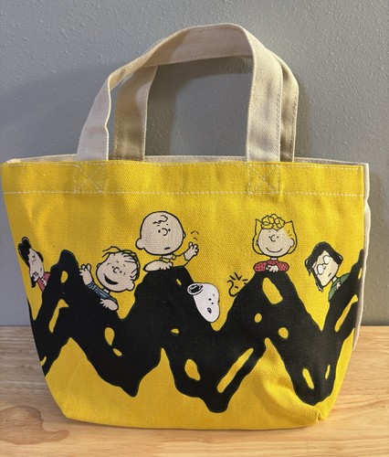 Peanuts Snoopy Canvas Tote Bag | eBay