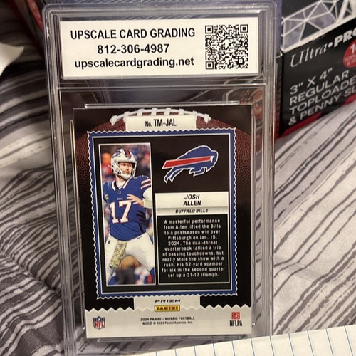 2024 Mosaic Green Prizm Td Masters Josh Allen PSA 10 | eBay