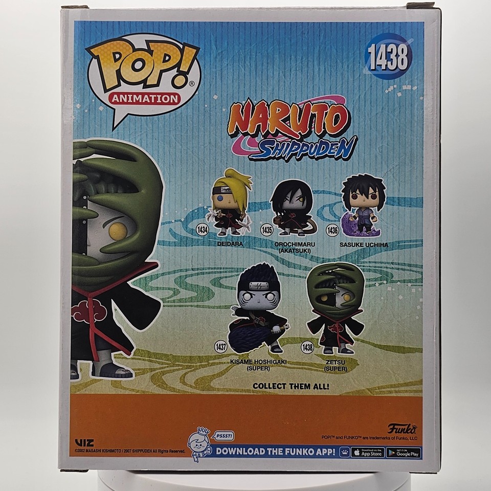 Funko Pop! Vinyl Super 6 in: Naruto - Zetsu #1438 JVA SIGNED: Nobuo ...