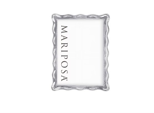 MARIPOSA Wavy 5x7 Frame Silver New In Original Packaging | eBay
