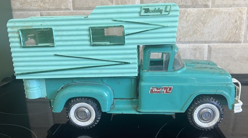 Vintage BUDDY L Truck and Camper | eBay