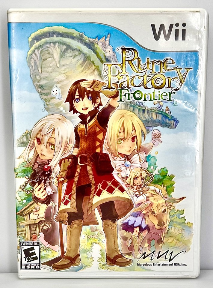 Rune Factory Frontier (Nintendo Wii, 2009) CIB Includes Manual ...