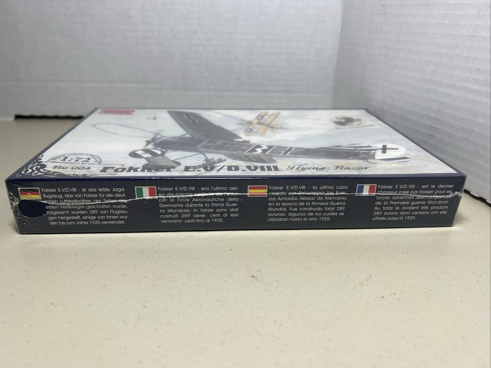 Roden 004 1:72 scale World War 1 Fokker E.V/D.VIII Flying Razor ...
