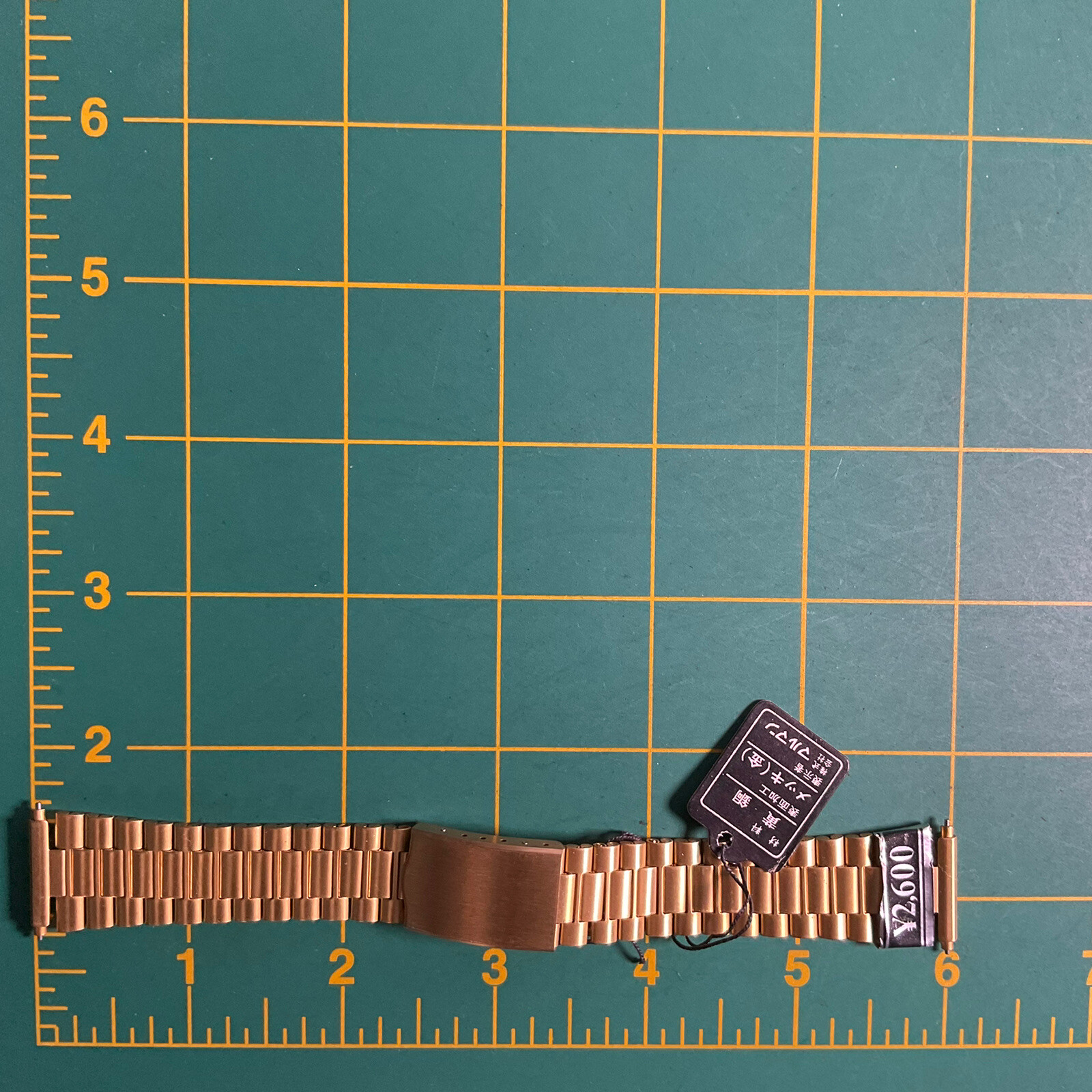 VINTAGE 18MM - 20+MM MARUMAN 50H33 GOLD PLATED WATCH BRACELET / BAND 2 ...