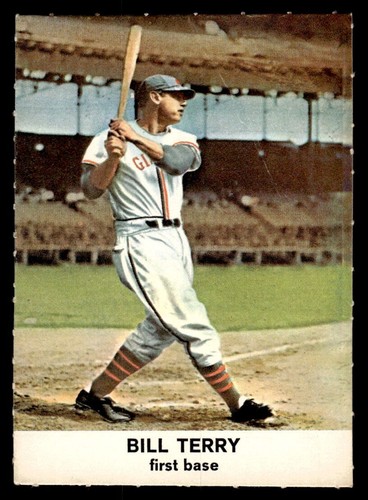 1961 Golden Press Baseball #5 Bill Terry GD | eBay