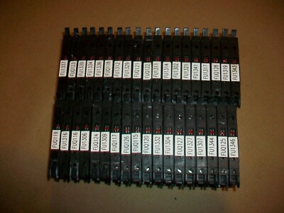 37pc Allen Bradley 1492-H Fused Terminal Block w/ LED blown fuse ...