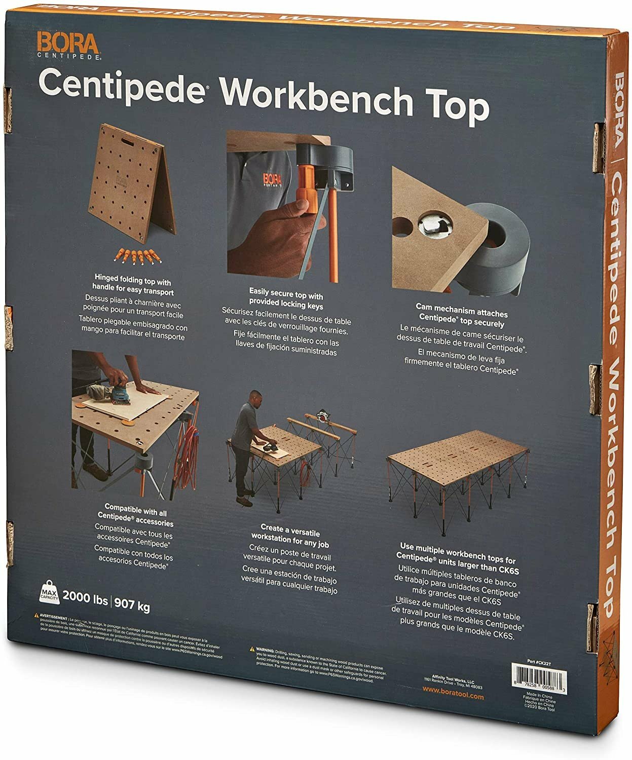 Bora Centipede Workbench Table Top For Bora Centipede Work Stand Saw ...