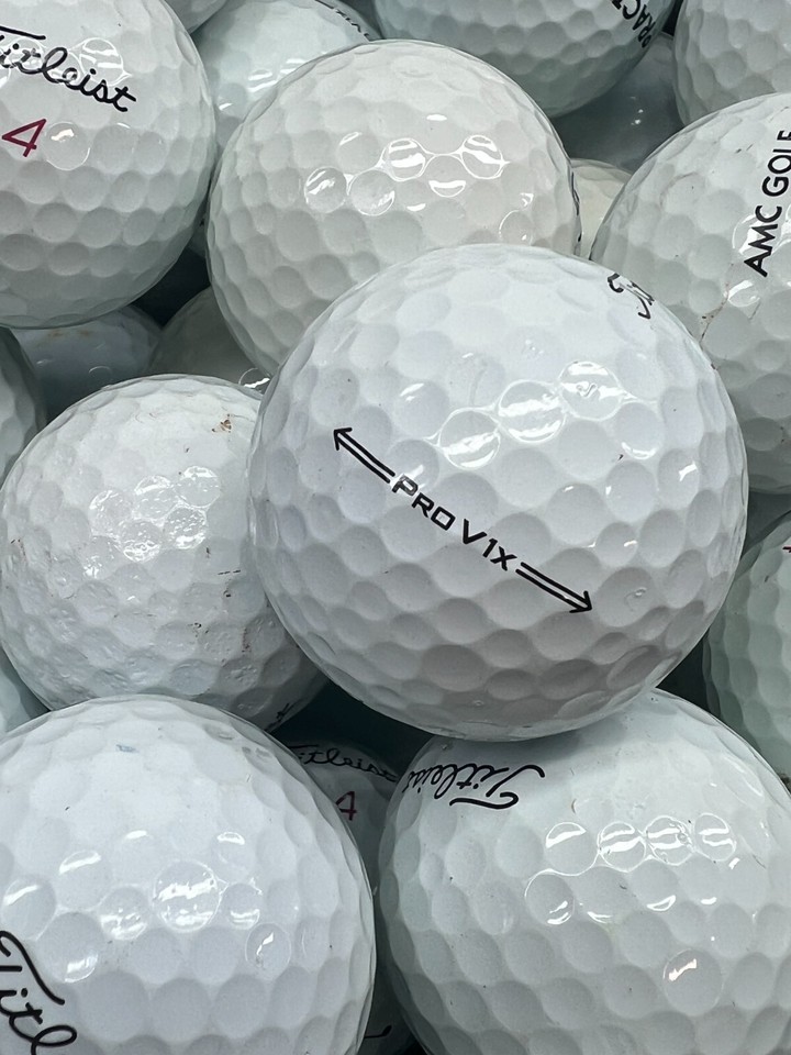 100 Titleist Pro V1x Used Golf Balls - 2A/3A Hit-A-Way Value AA / AAA ...