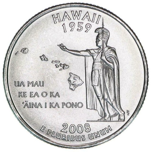 2008 P Hawaii State Quarter Satin Finish for sale online | eBay