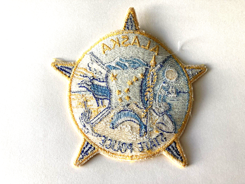 Vintage Alaska State Police Patch | eBay