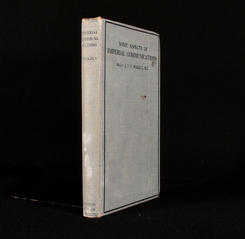 1924 Some Aspects of Imperial Communications Wakely 1st Illus | eBay