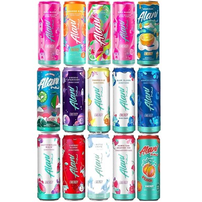 Alani Nu Energy Drink 12 Oz Cans 12 Pack Case (Choose Flavor) | eBay