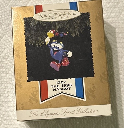 Hallmark Keepsake Ornament Izzy The 1996 Mascot The Olympic Spirit ...