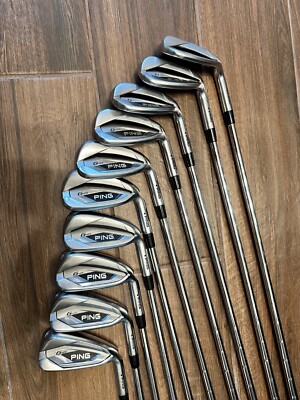 WOW! FULL 10 club set! Ping G425 Iron Set 4-PW GW SW LW AWT 2.0 RH ...
