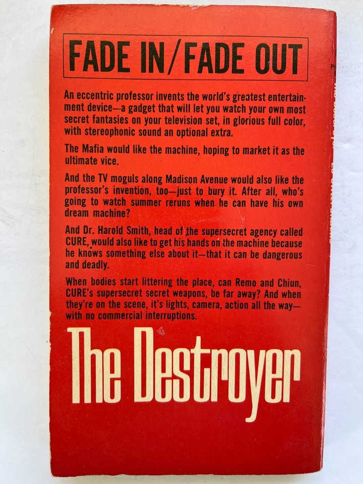 The Destroyer Series Paperback Books Richard Sapir Warren Murphy Select ...