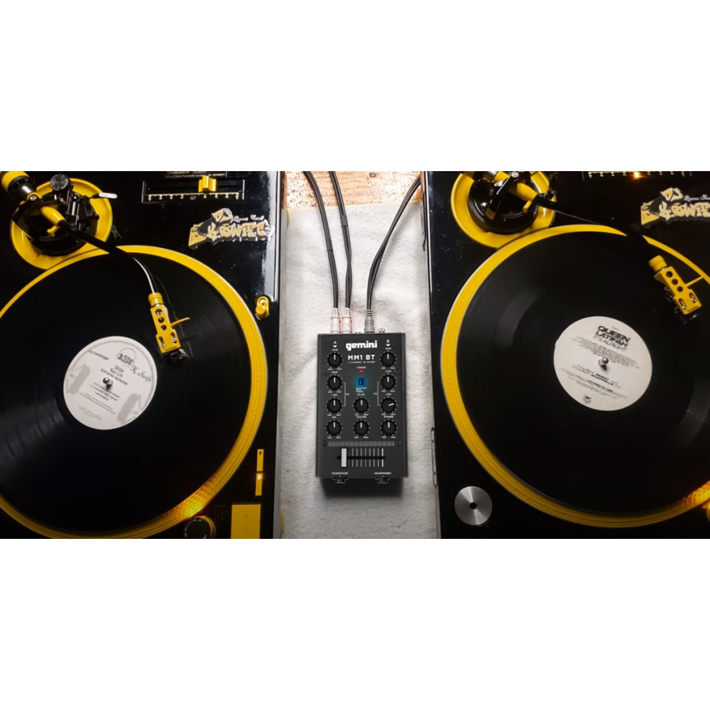 Gemini Pro Audio Equip 2 Channel Bluetooth Live Studio Mixers DJ | eBay