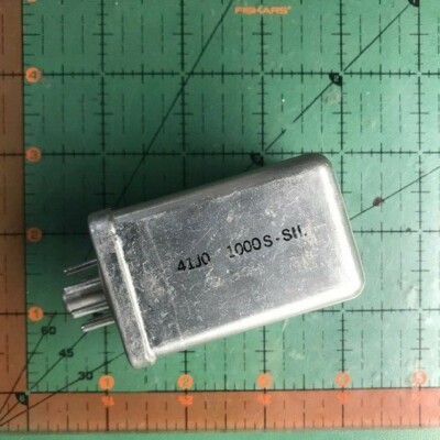 SIGMA INSTRUMENTS RELAY 41J0-1000S-SIL 1000 Ohms Electromagnetic ...